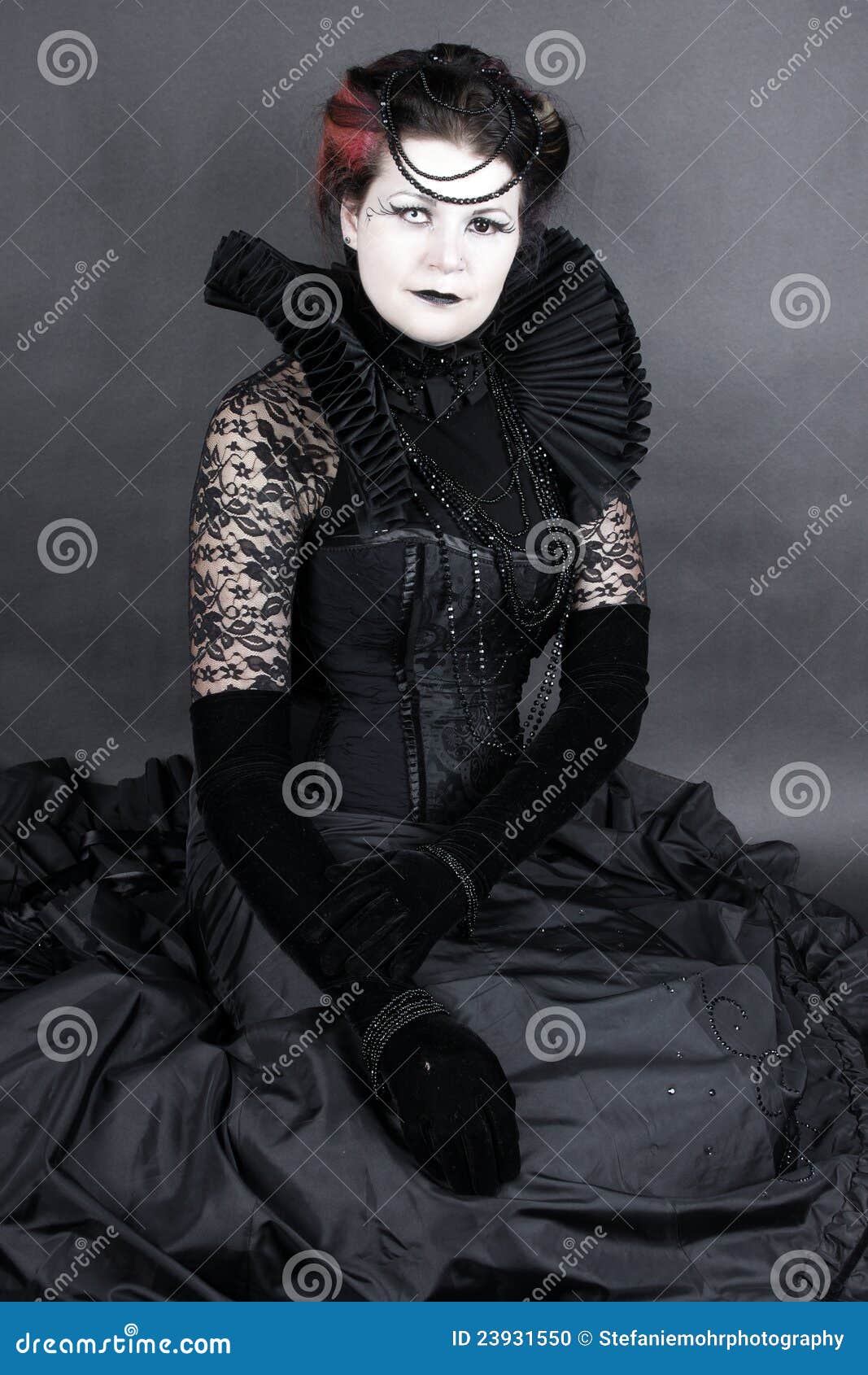 The Dark Queen stock photo. Image of bizarre, costume - 23931550