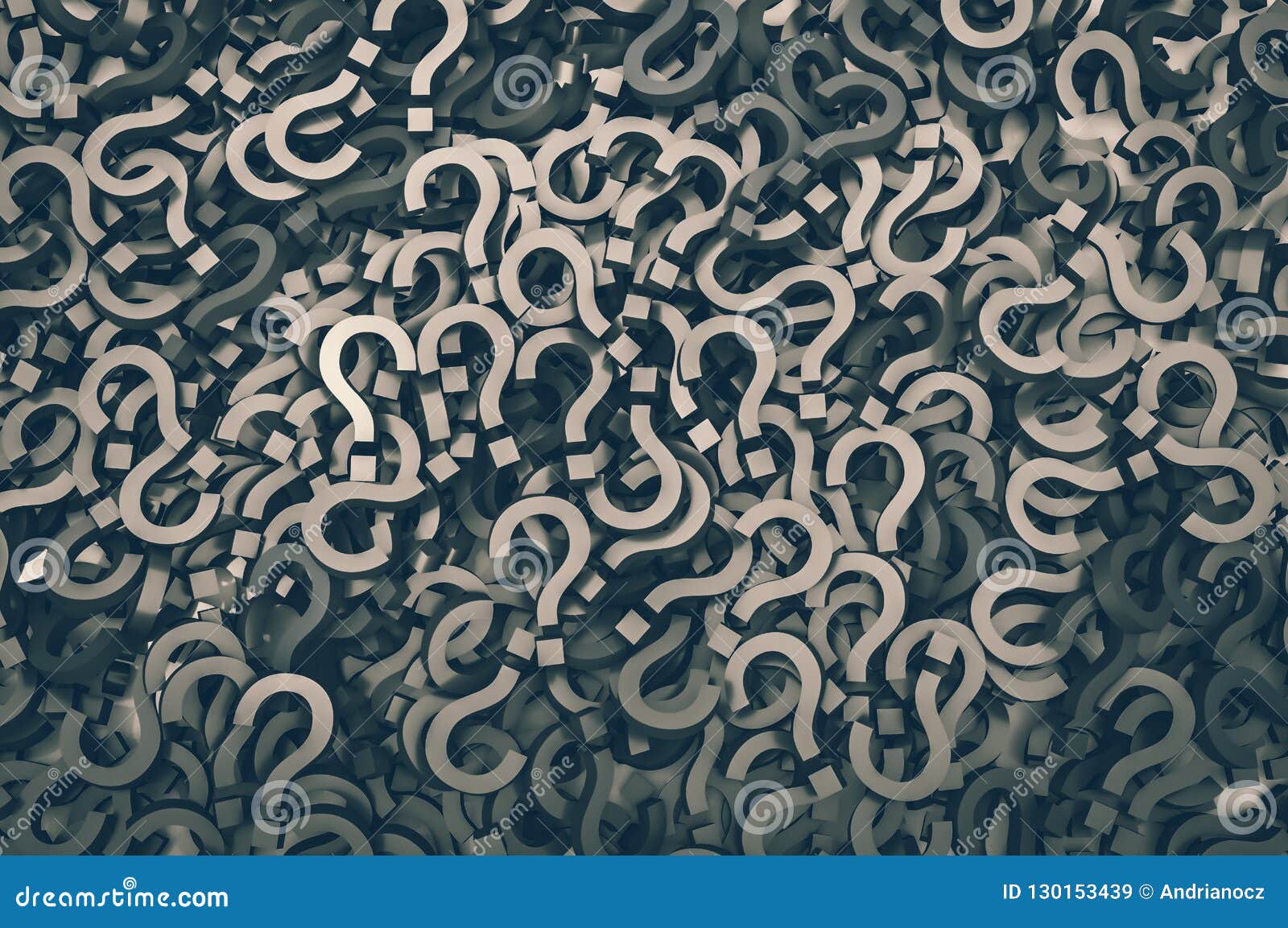 Dark Question Marks Background - Retro Style Royalty-Free Cartoon ...