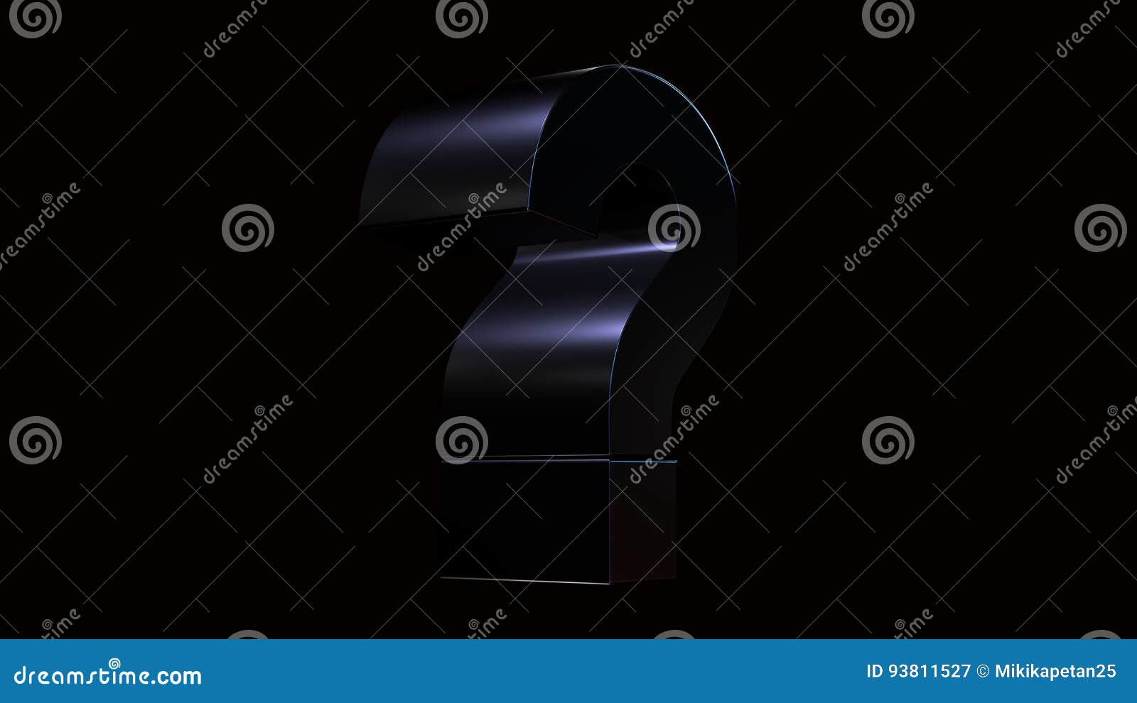 Dark Question Marks Background - Retro Style Royalty-Free Cartoon ...