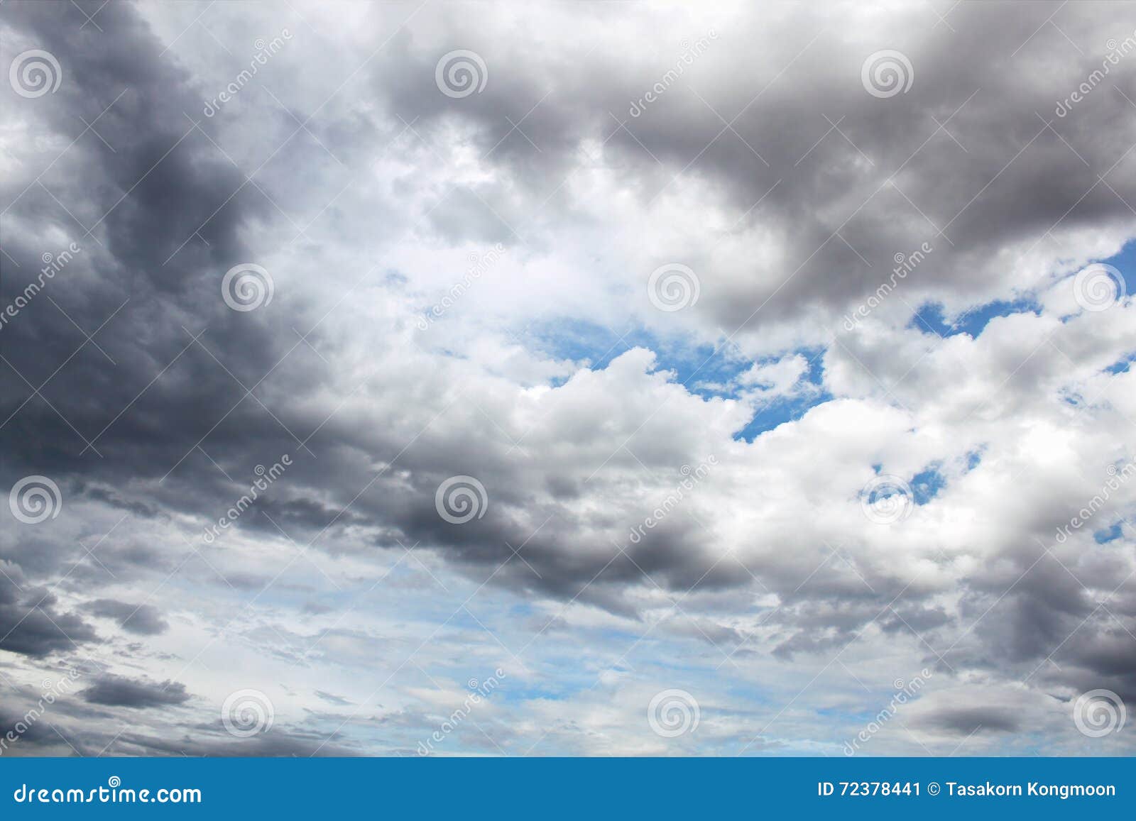 Dark Rain Clouds on the Sky Stock Image - Image of cloud, natural: 72378441