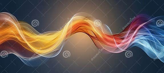 Dark Rainbow 3d Abstract Background with Vibrant Colors for Graphic ...