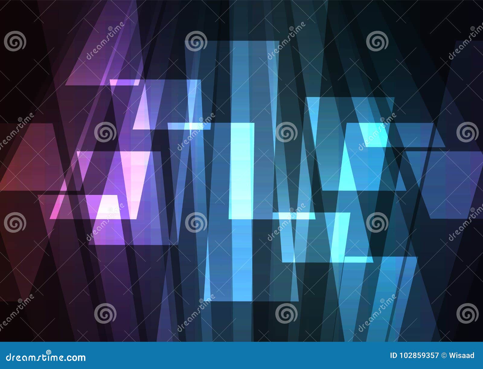 Dark Rainbow Multicolor Big Bar Reverse Abstract Background Stock ...