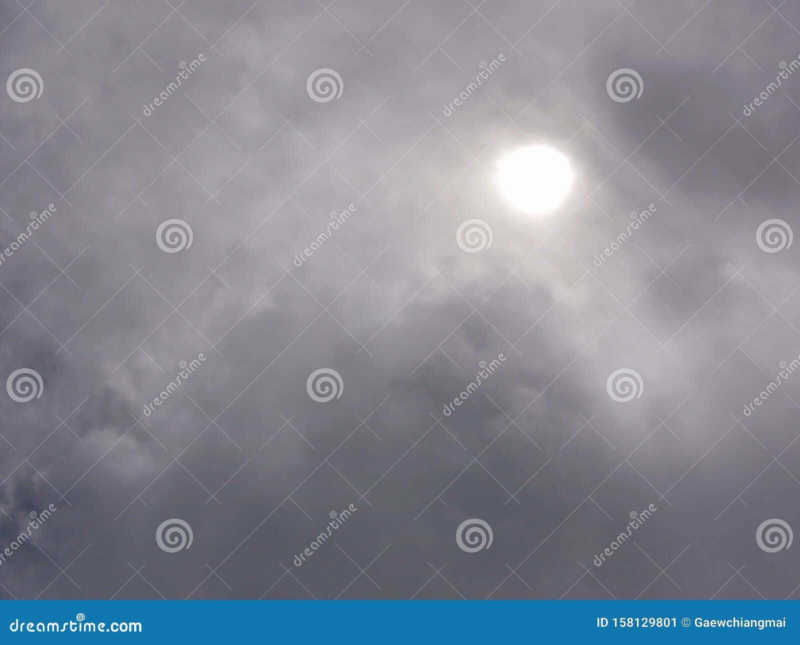 Dark Rainy Clouds are Forming in the Sky, Getting Very Thick / Dark ...