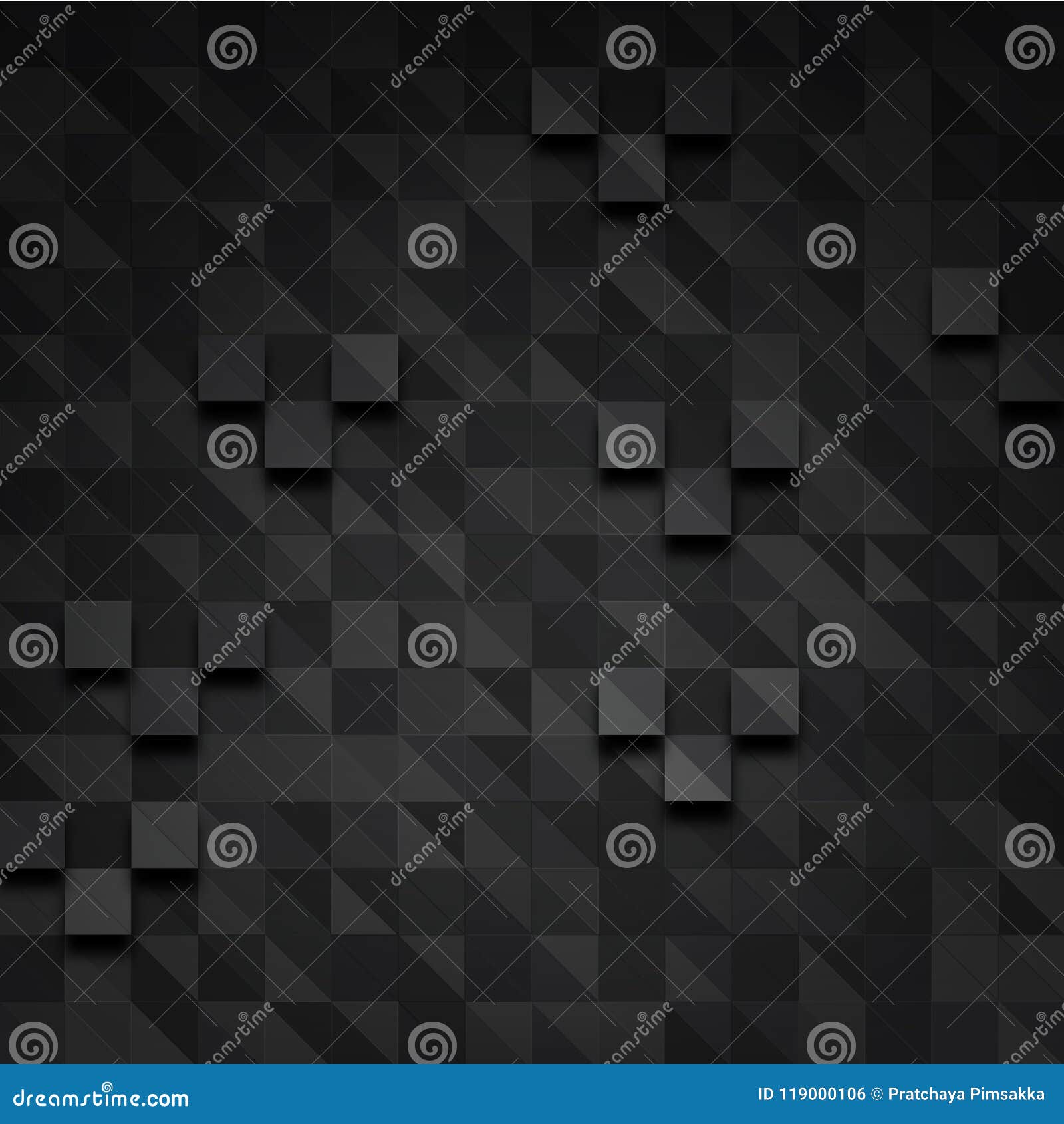 Rectangle dark pixel stock illustration. Illustration of gradient ...