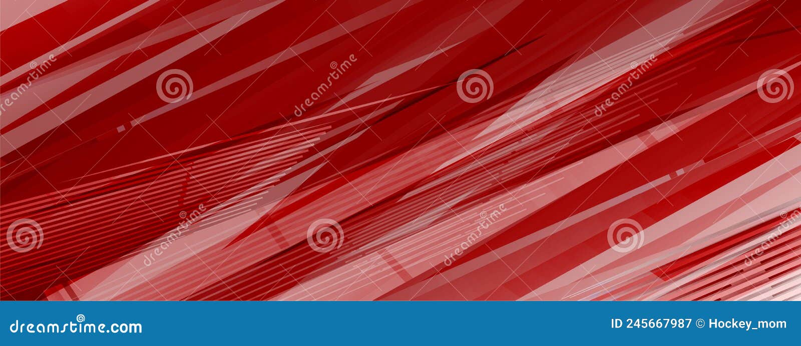 Dark Red Abstract Dynamic Rectangular Banner. Lines, Angular Shapes ...