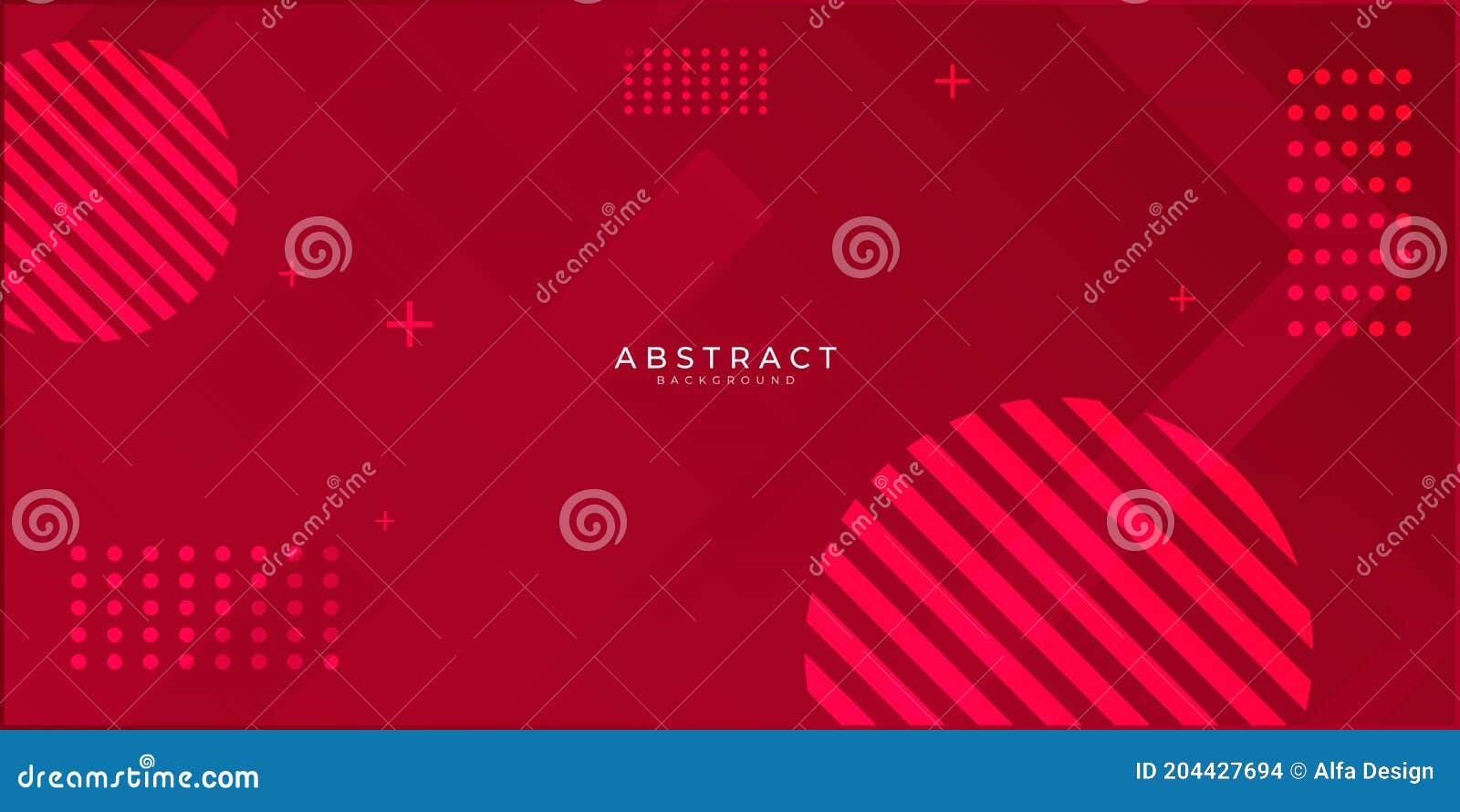 Dark Red Abstract Technology Background. Vector Corporate Design Stock ...