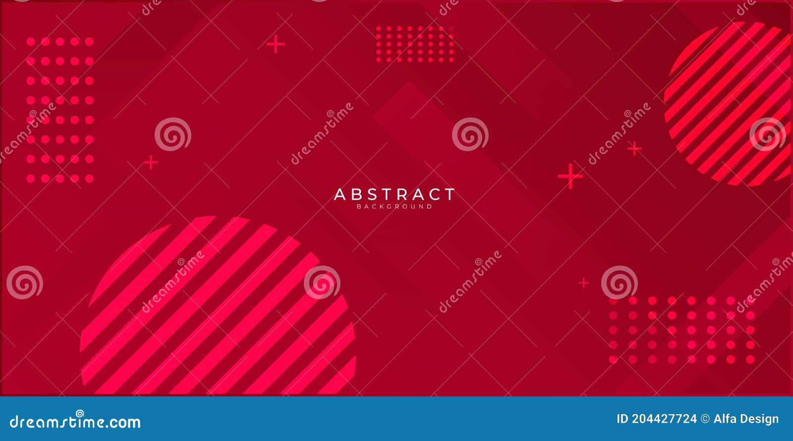 Dark Red Abstract Technology Background. Vector Corporate Design Stock ...