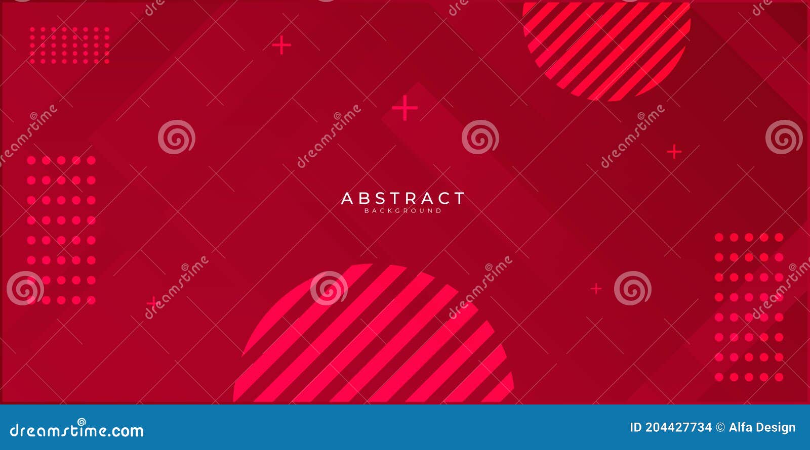 Dark Red Abstract Technology Background. Vector Corporate Design Stock ...