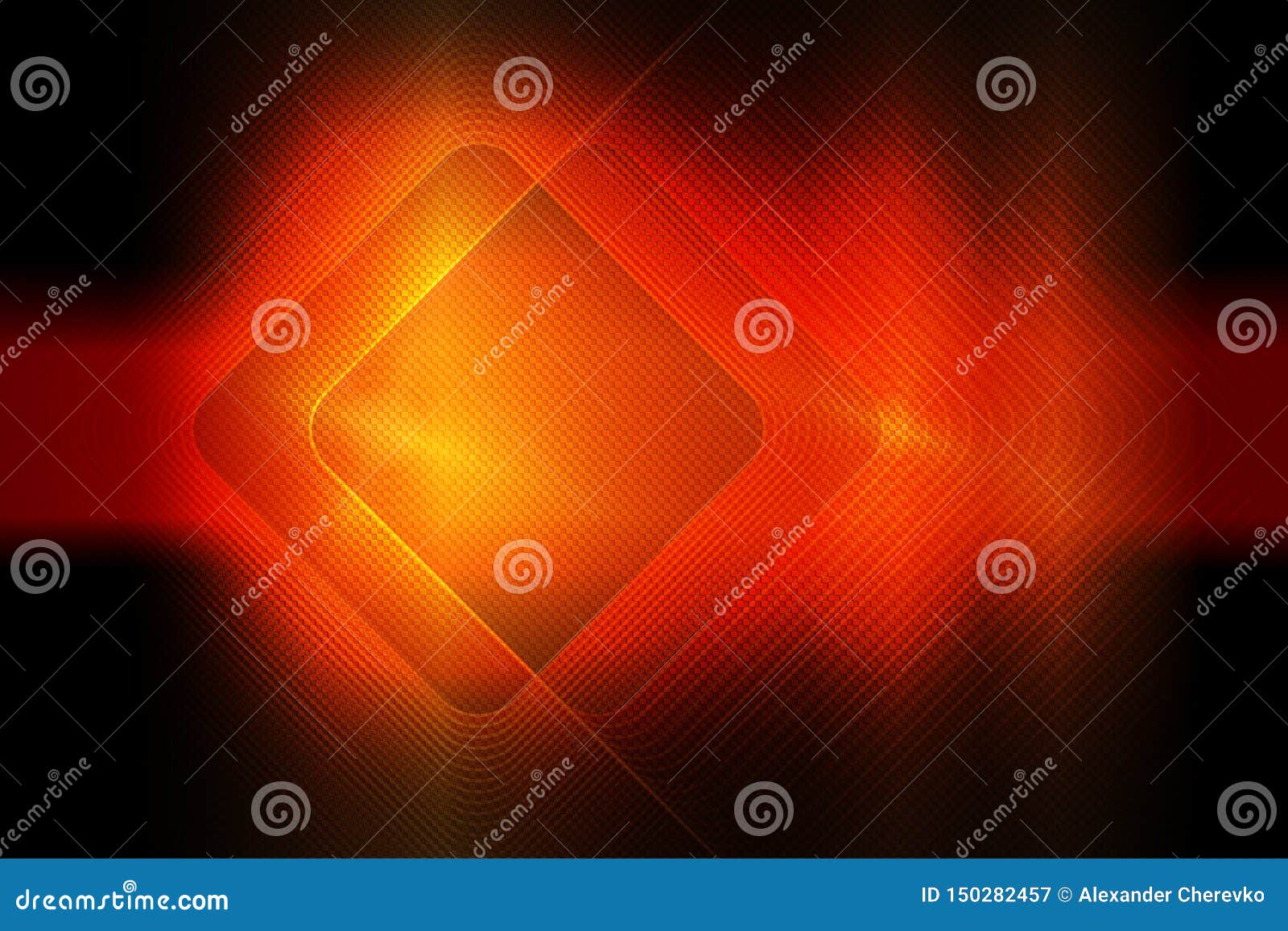 Dark Red Abstract Textural Design with Light Square Frame Stock Vector ...