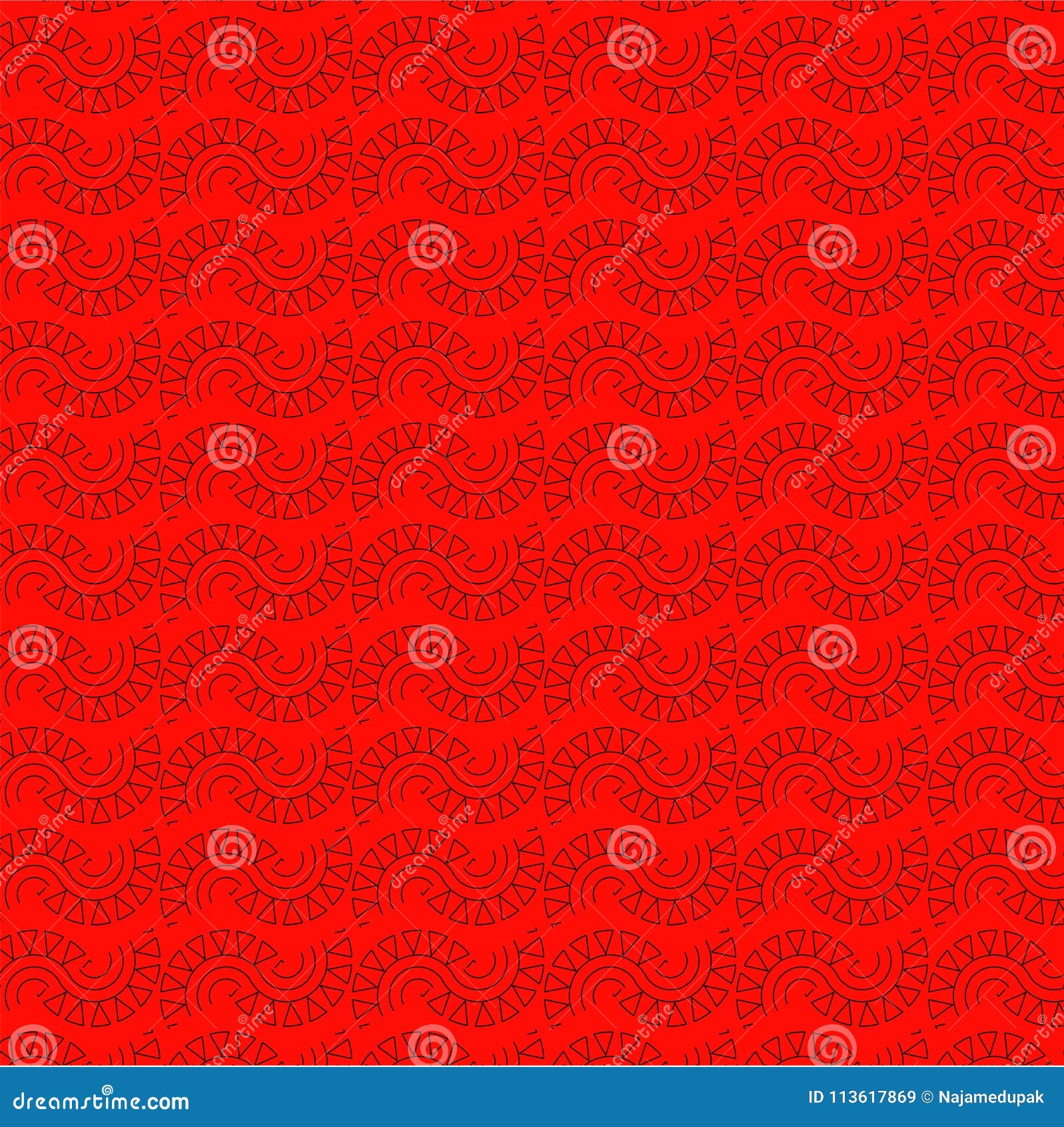 Dark Red Background with Creative Decorative Design Stock Vector ...