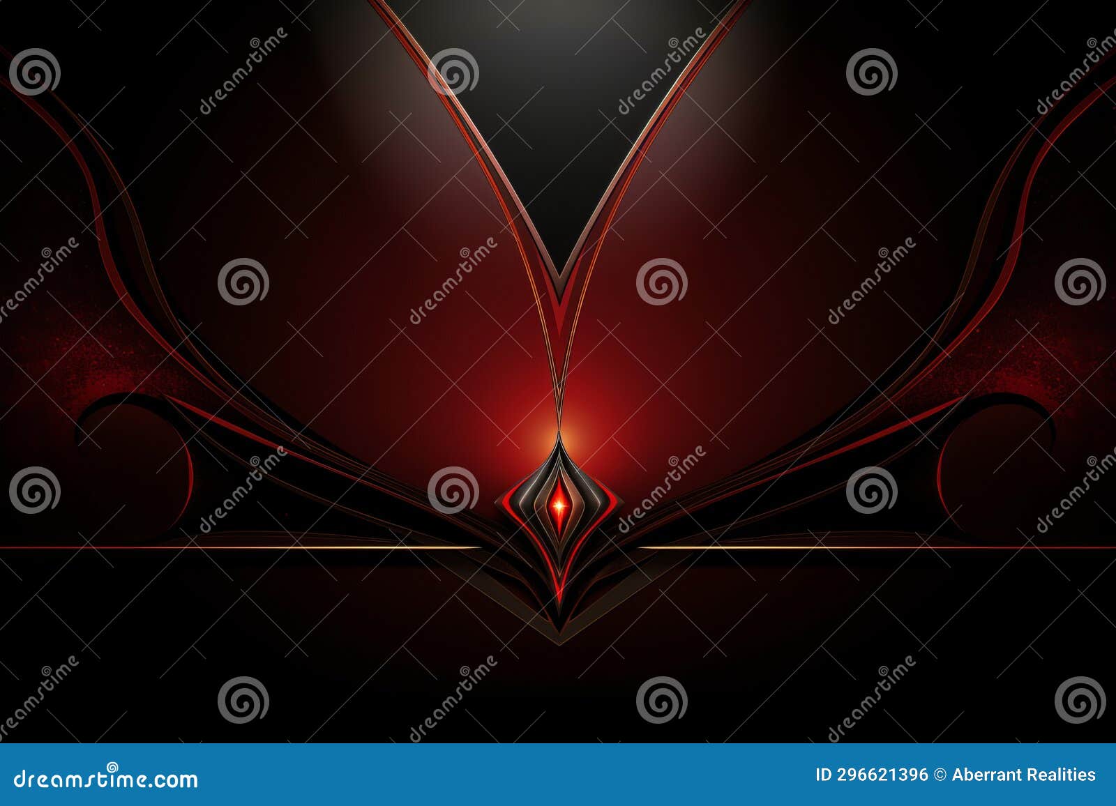 A Dark Red and Black Background with an Abstract Design Stock ...