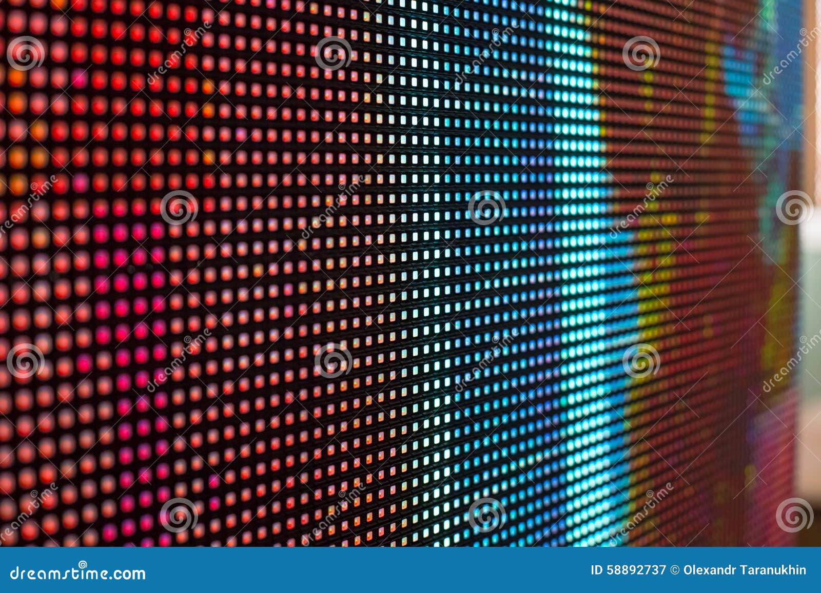 Dark Red and Blue Colored Smd LED Screen Stock Image - Image of screens ...