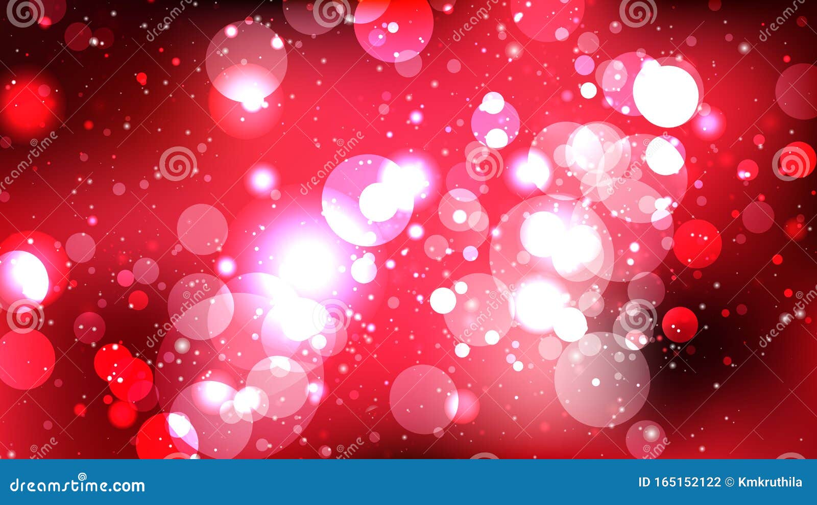 Dark Red Blurry Lights Background Stock Vector - Illustration of shiny ...