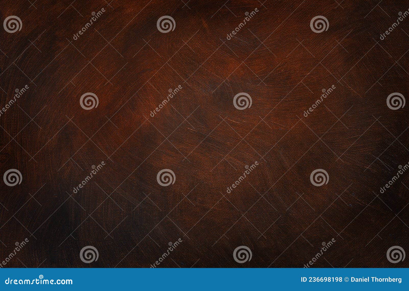 Brown Painted Rusty Metal Surface With Streaks Of Rust. Cracked Rusty ...
