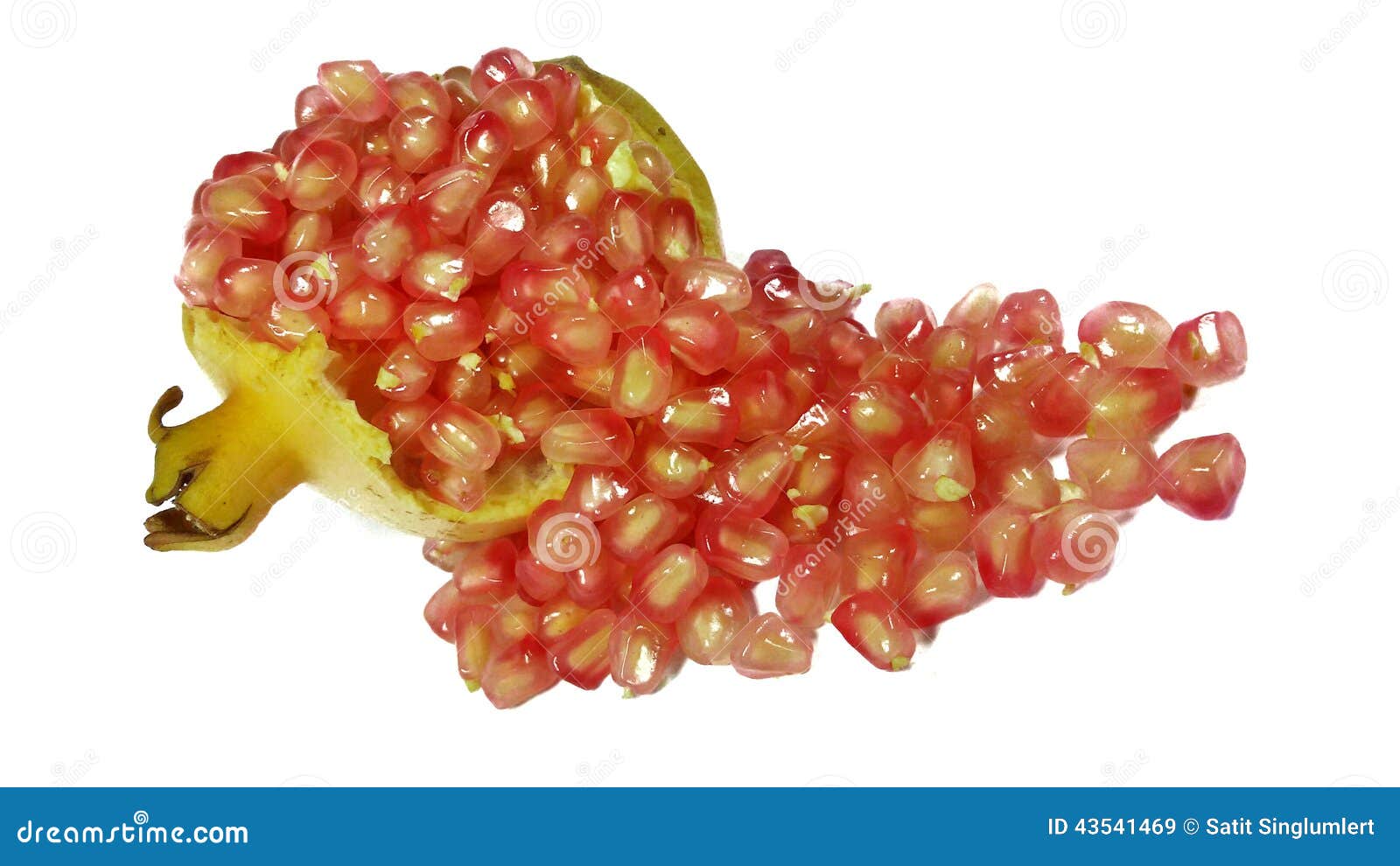 Dark Red Chinese Pomegranate Stock Image - Image of tropical, sweet ...