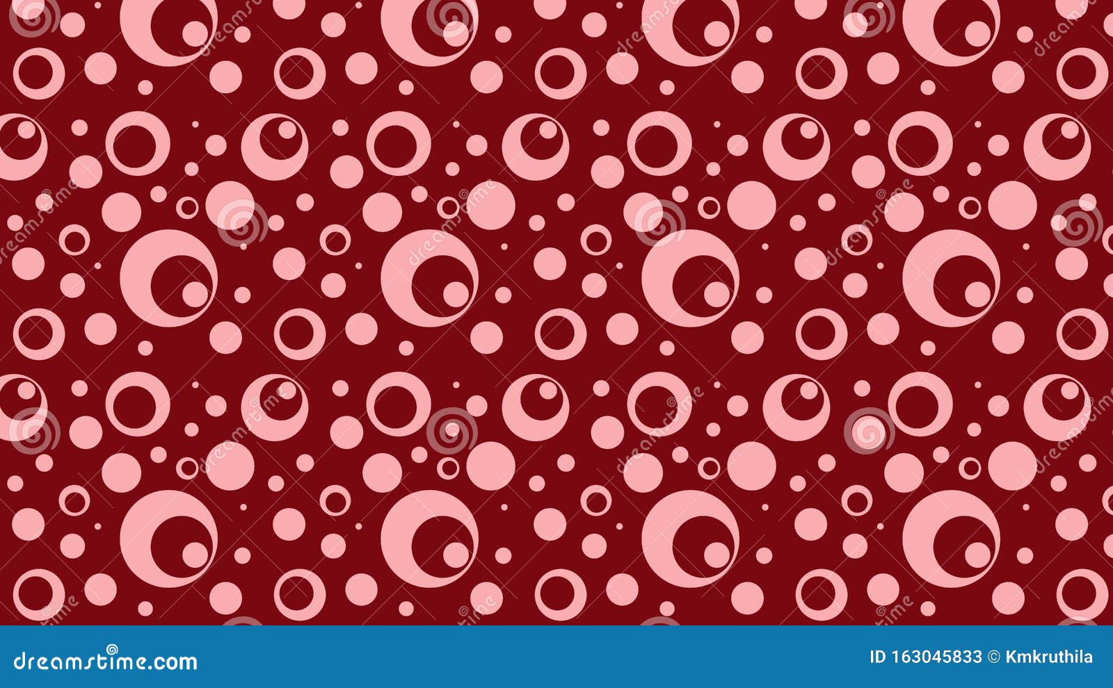 Dark Red Circle Pattern Background Illustration Stock Vector ...