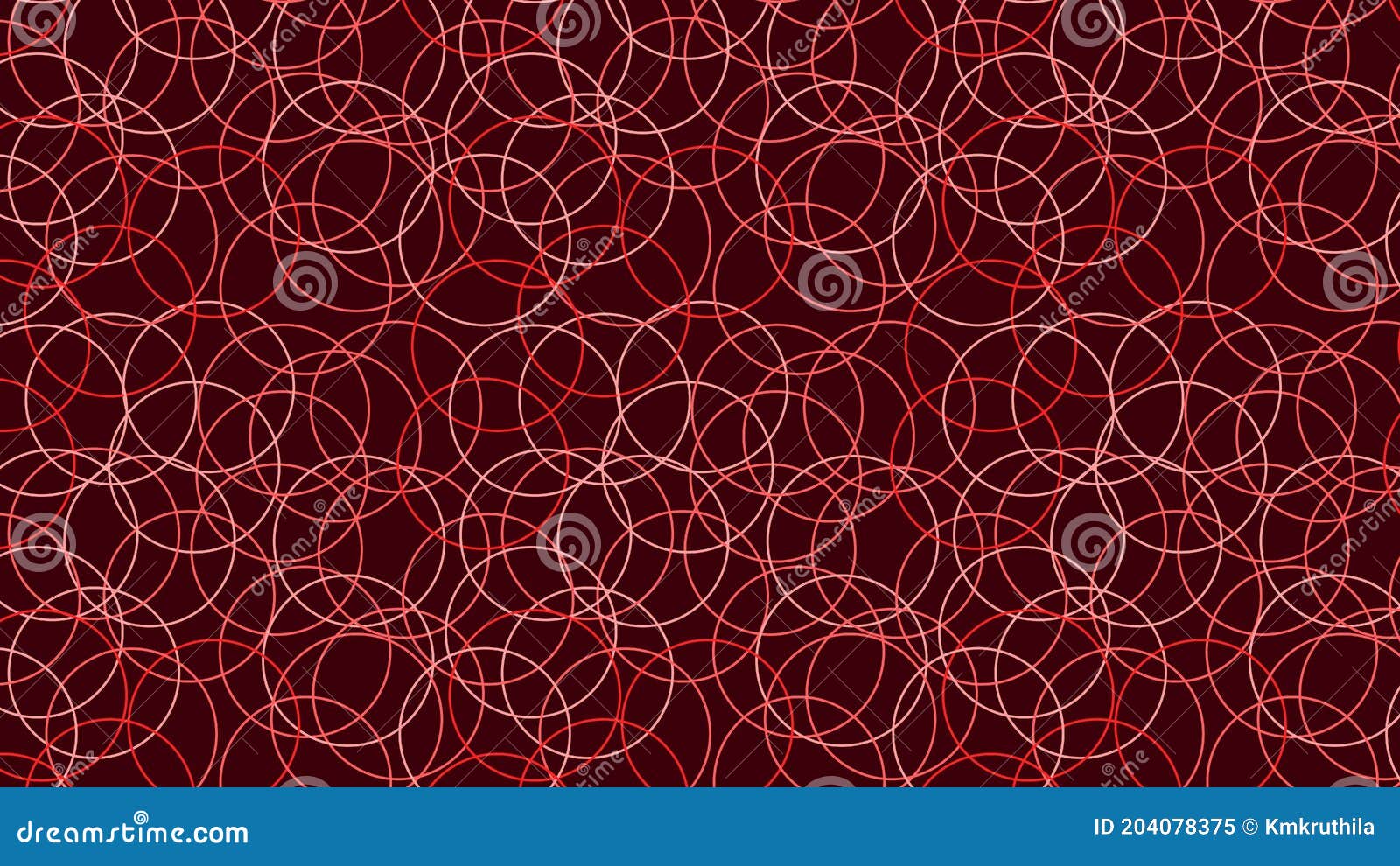 Dark Red Circle Pattern Vector Image Stock Illustration - Illustration ...