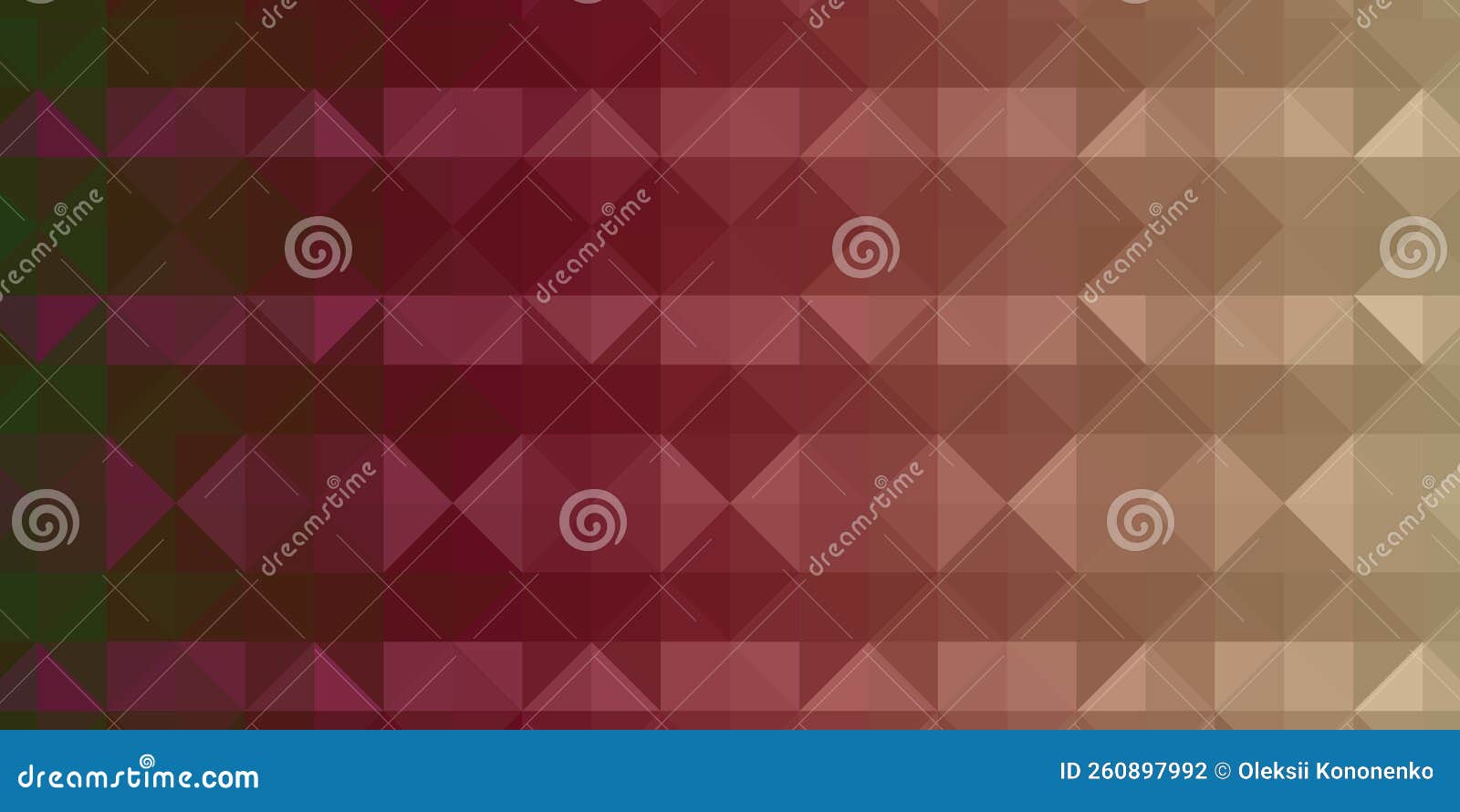 Dark Red Color Abstract Background, Triangle Pixel Mosaic. Abstract ...