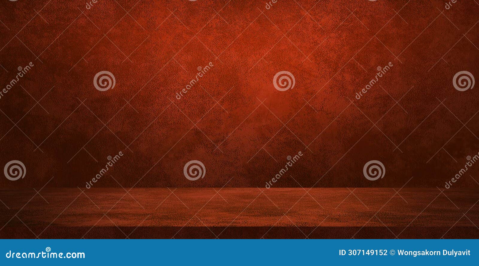Dark Red Color Studio Background with Light from Above. Leather Texture ...