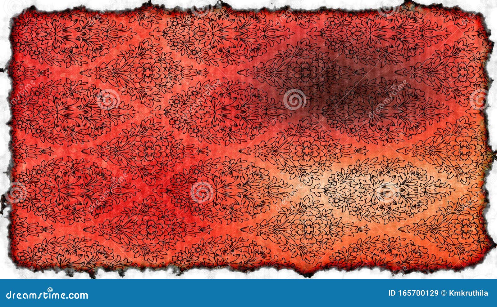 Dark Red Damask Pattern Texture Image Stock Illustration - Illustration ...