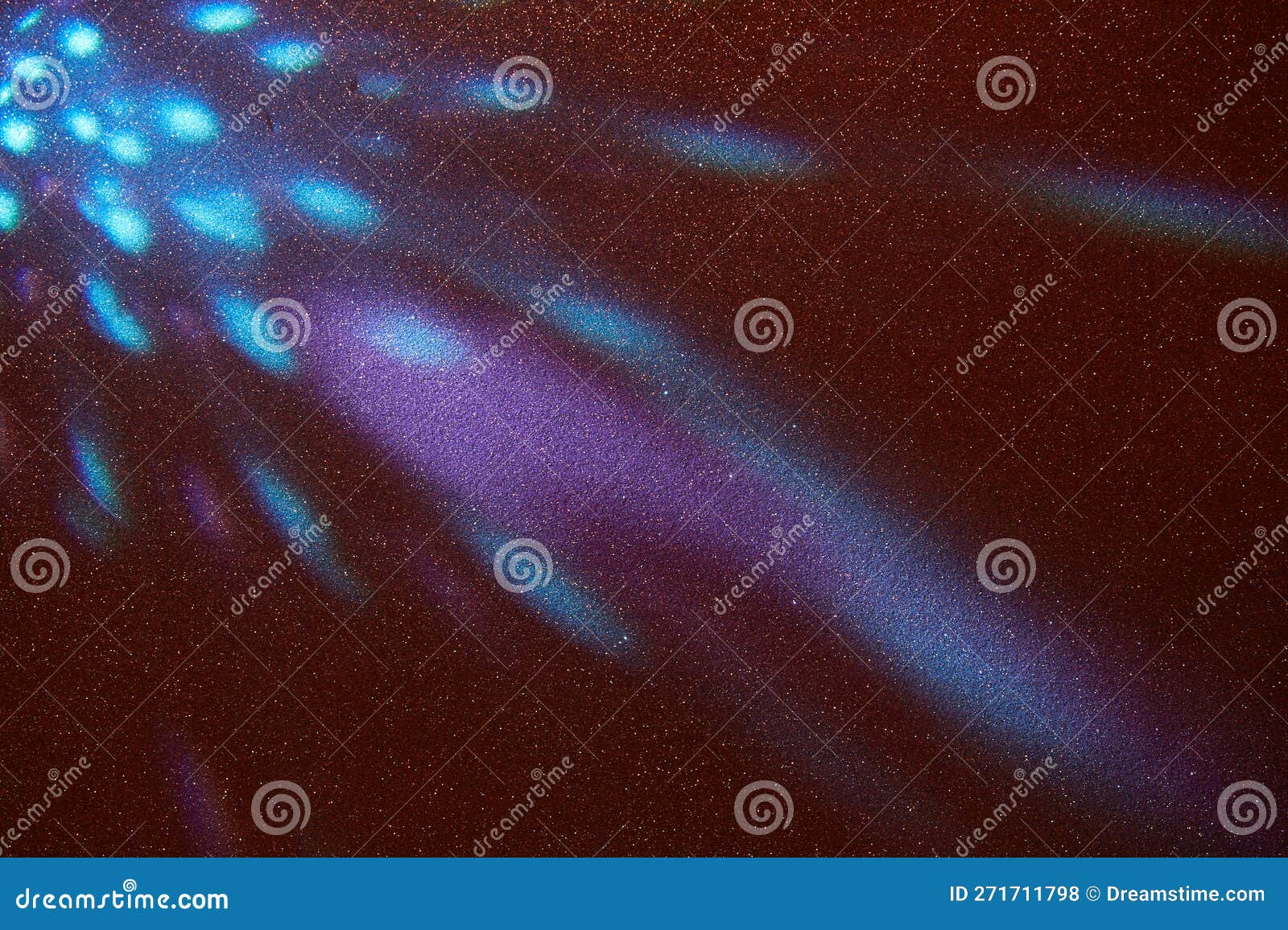 On a Dark Red Finely Grained Background, Turquoise and Purple Gradient ...