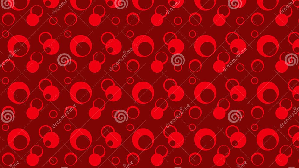 Dark Red Geometric Circle Pattern Vector Art Stock Vector ...