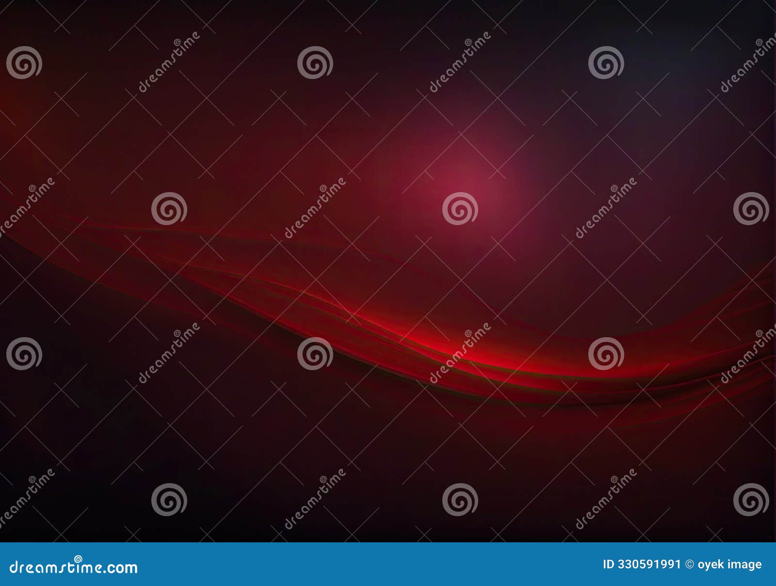 Dark Red Gradient and Black Background with a Curvy Stock Illustration ...