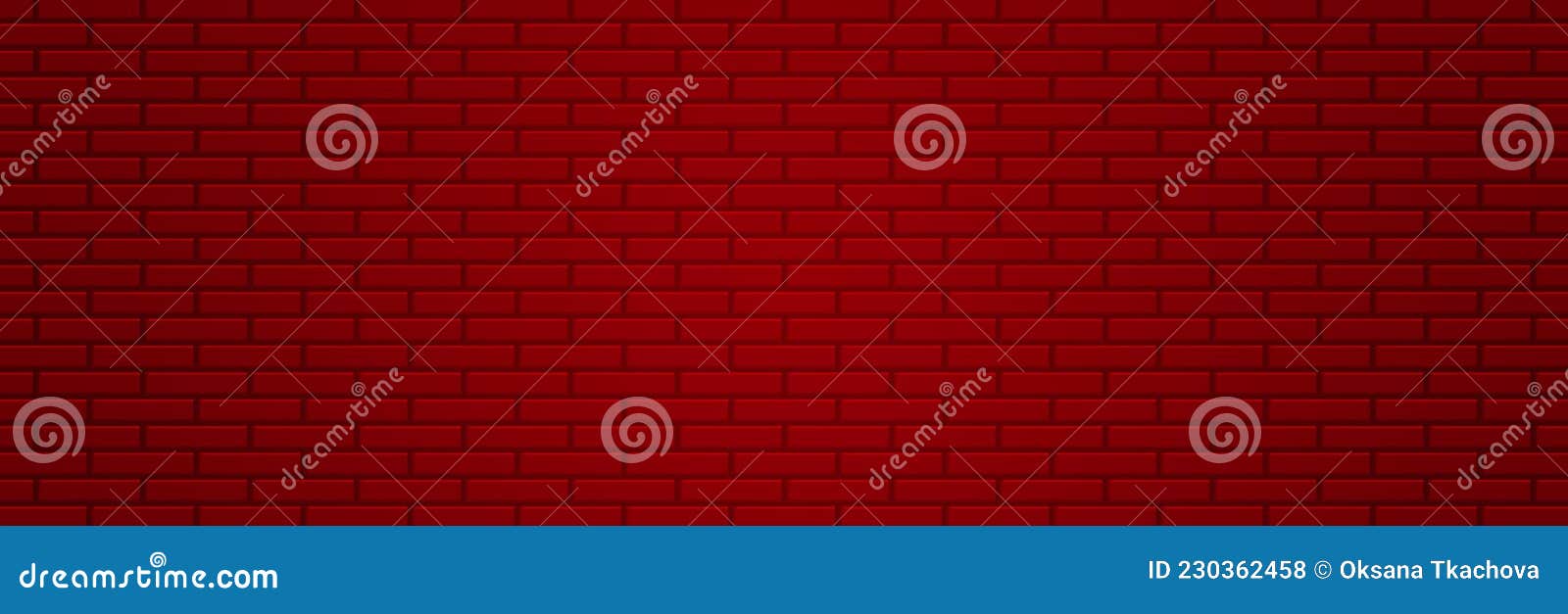 Dark Red Gradient Brick Wall Texture Background Stock Illustration ...