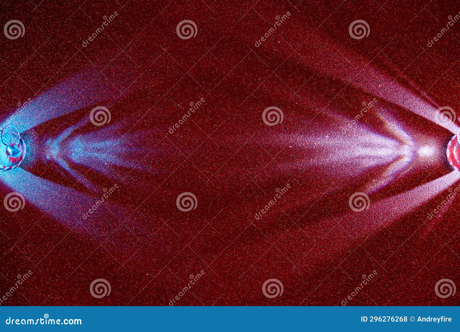 On a Dark Red Gradient Fine-grained Background, Light Blue and Pink ...