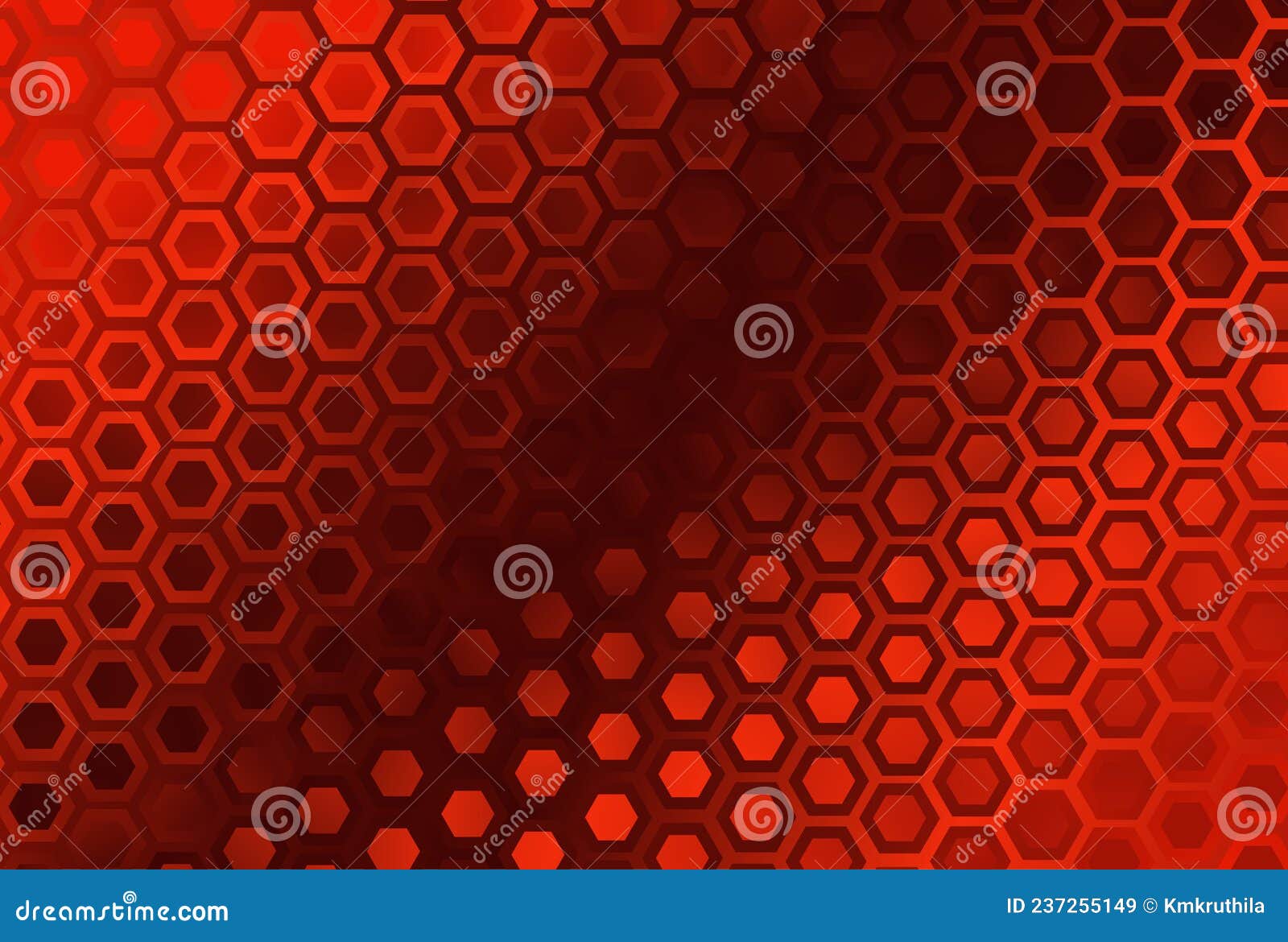 Dark Red Gradient Hexagon Shape Background Illustration Beautiful Elegant Illustration Stock ...