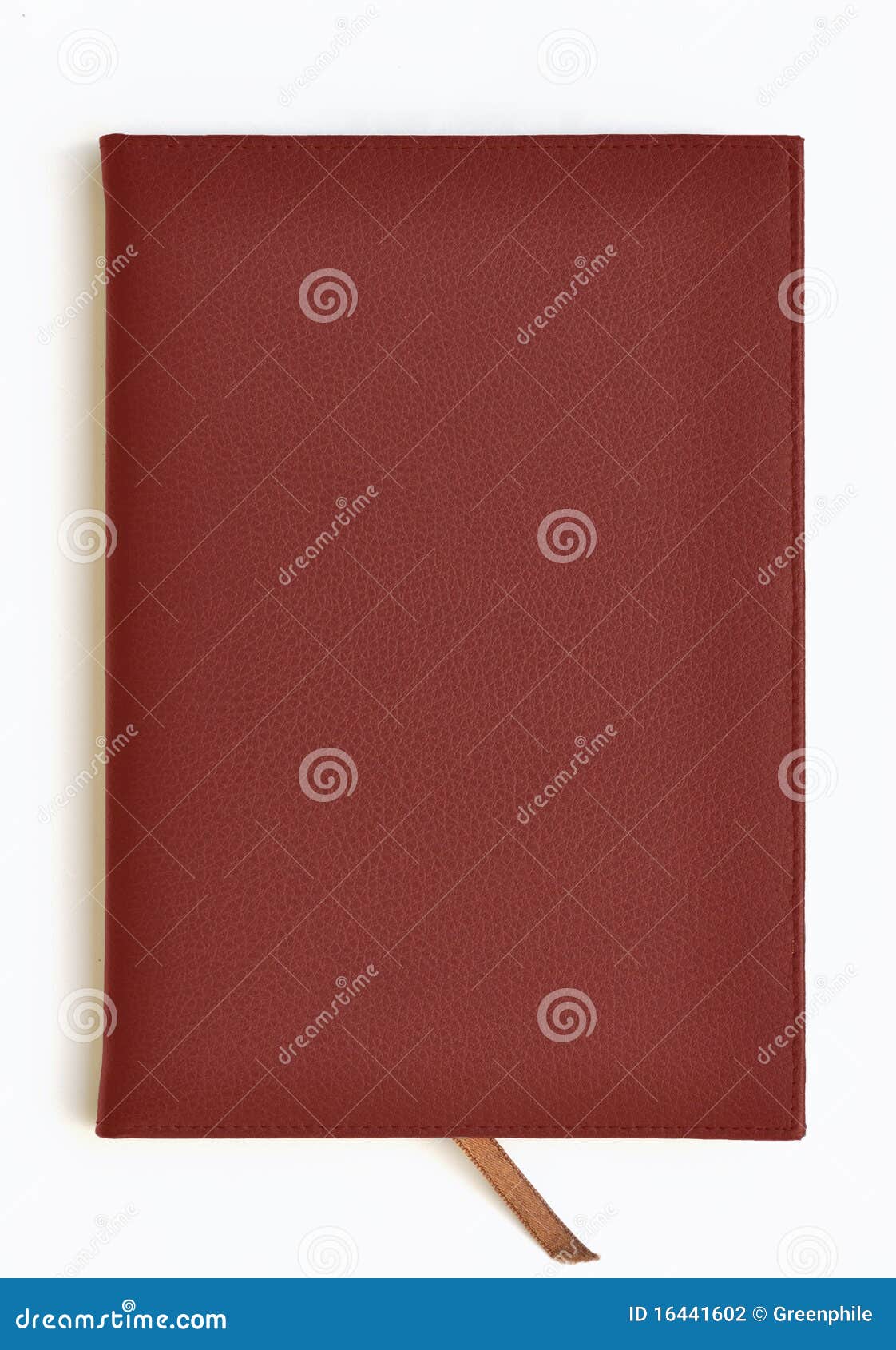 Dark red leather notebook stock photo. Image of notebook - 16441602