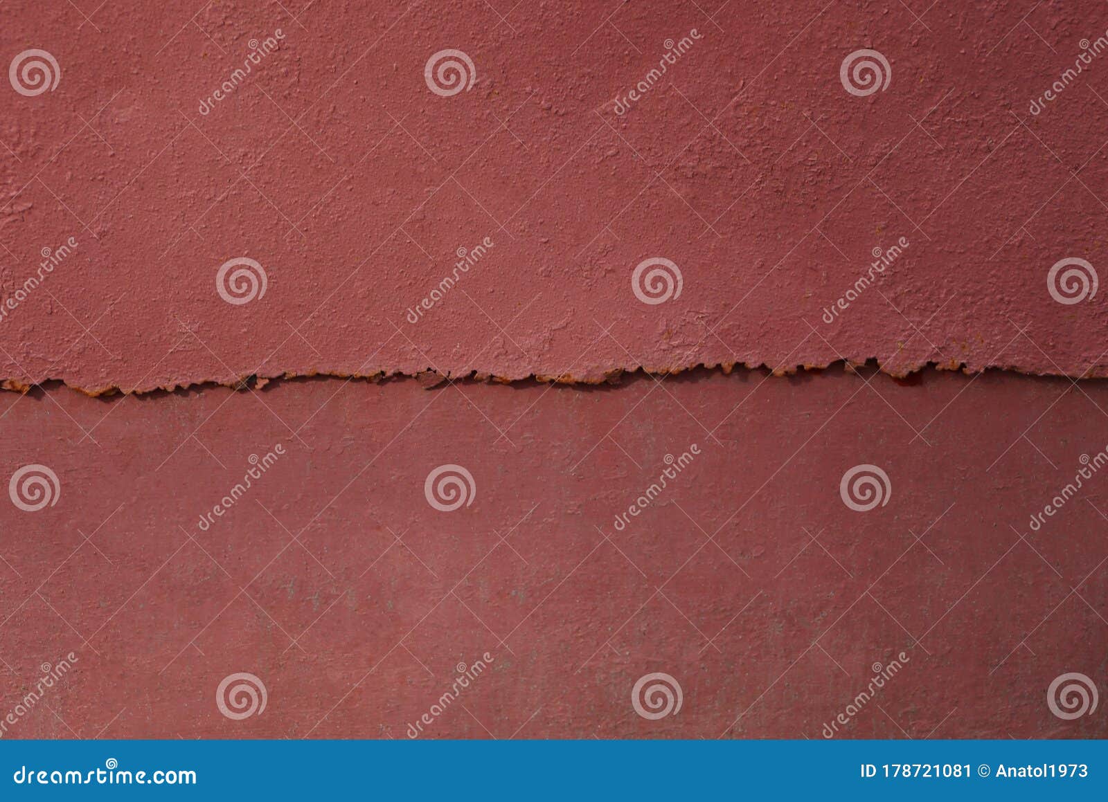 Dark Red Metal Texture from an Old Iron Wall Stock Image - Image of ...