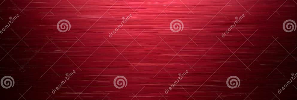 Dark Red Metallic Background, Brushed Surface with Central Spotlight ...