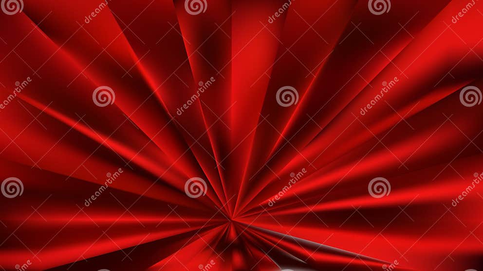 Dark Red Radial Background stock vector. Illustration of beam - 162751237