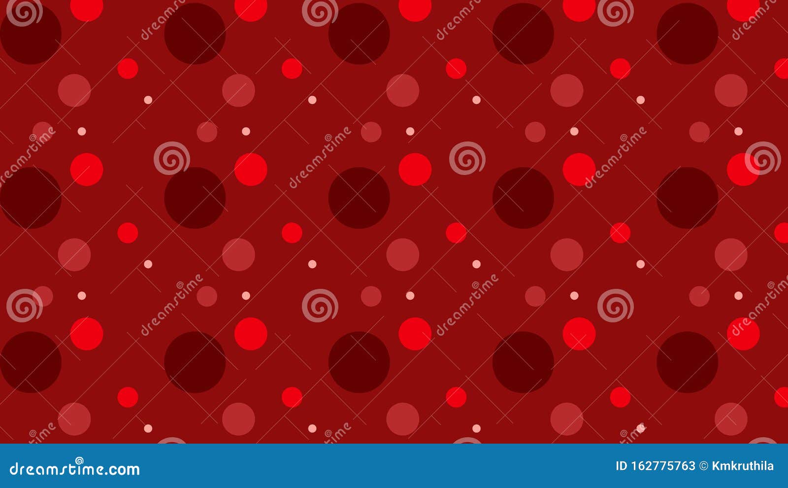 Dark Red Random Scattered Dots Pattern Vector Illustration Stock Vector ...