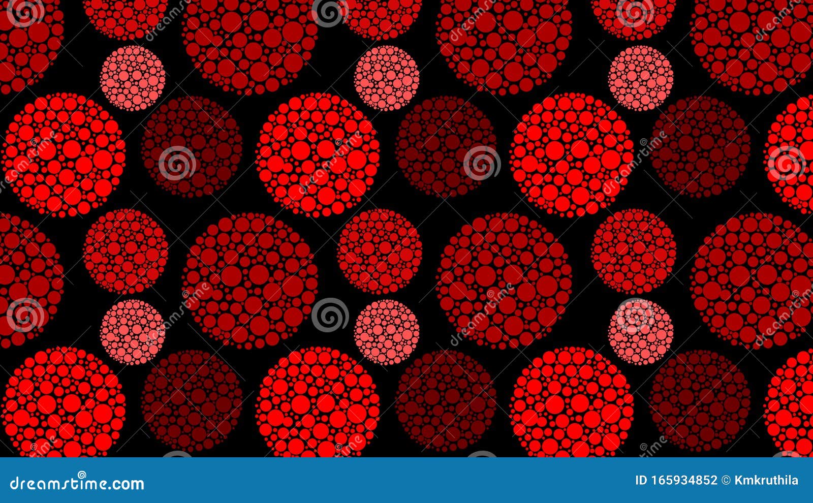 Dark Red Seamless Dotted Circles Background Pattern 向量例证 - 插画 包括有 无缝 ...