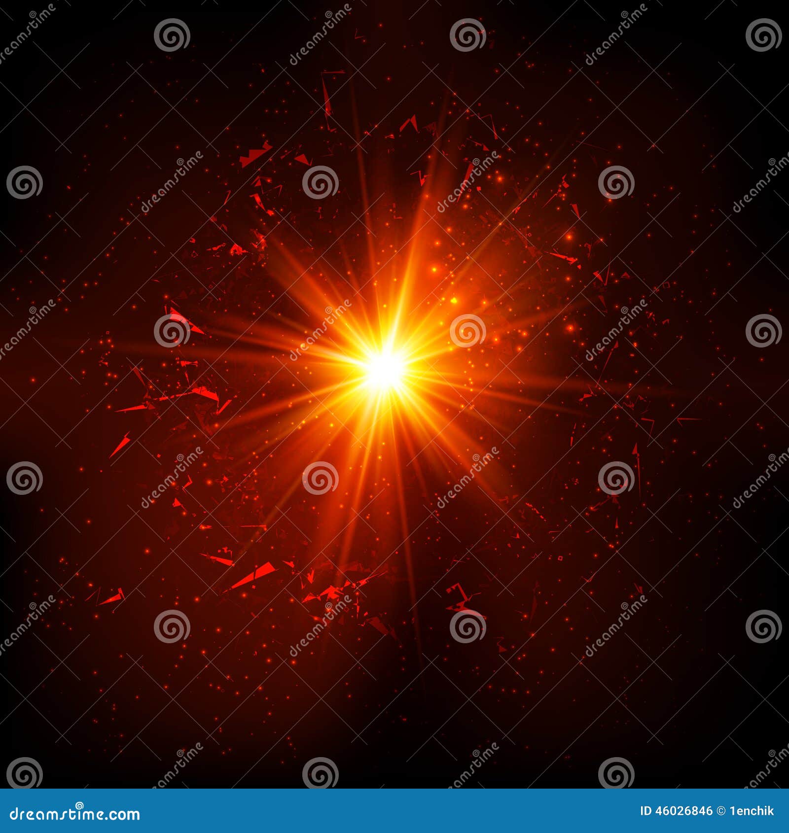 Dark Red Space Vector Explosion Stock Illustrations – 1,766 Dark Red ...