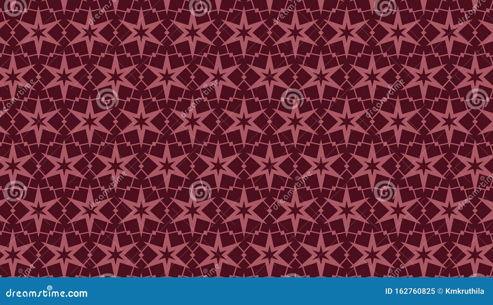 Dark Red Star Pattern Illustrator Stock Vector - Illustration of star ...