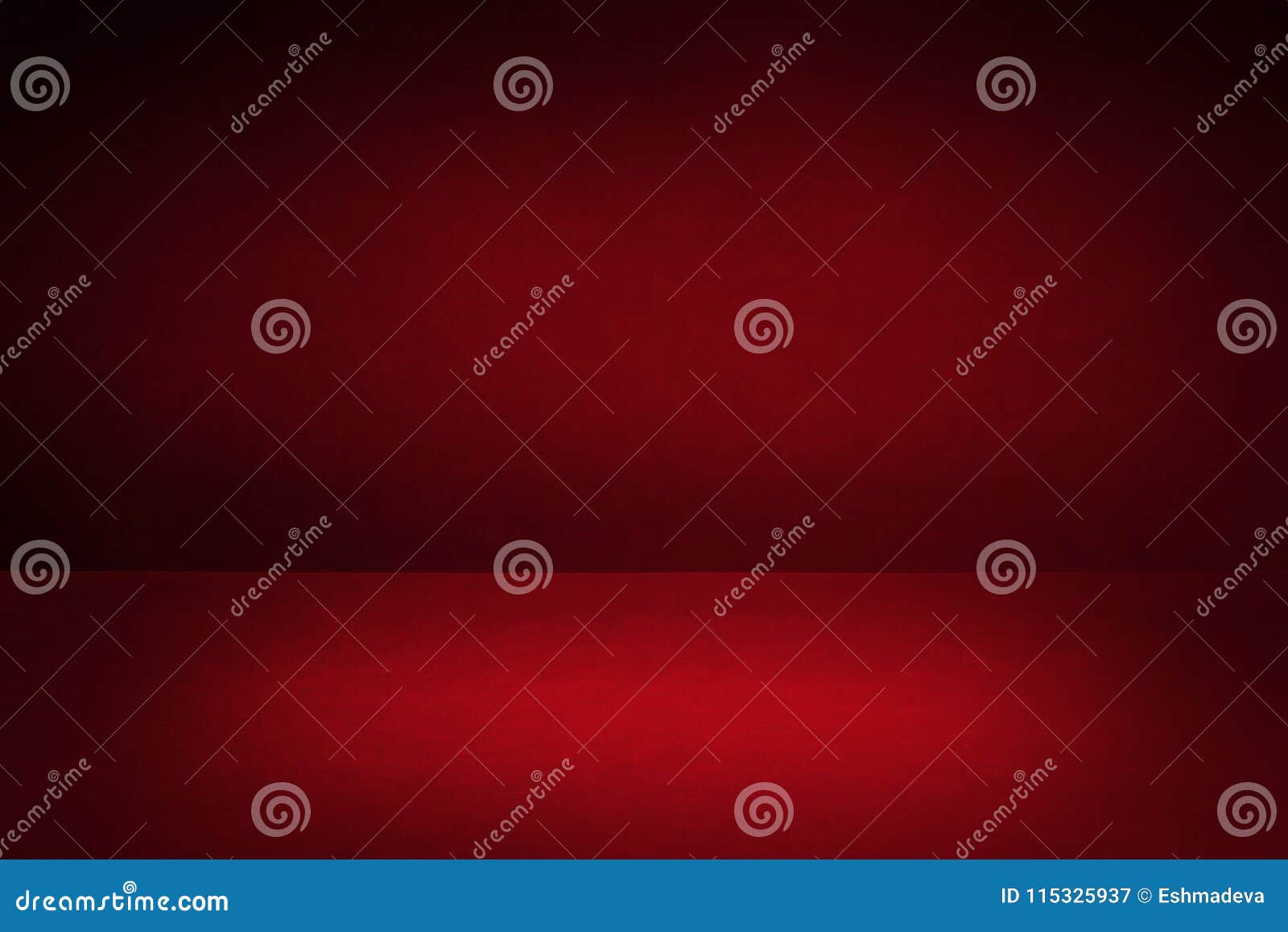 Dark red studio space stock image. Image of plain, gradient - 115325937