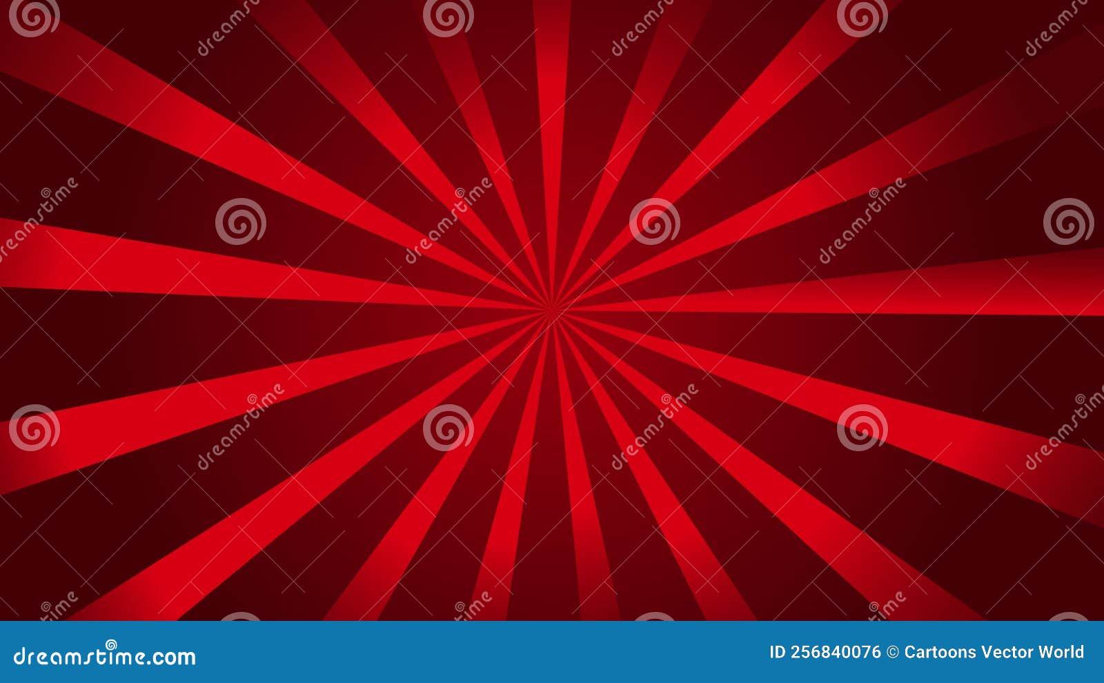 Blue Multi Color Vintage Sunburst Poster Summer Pattern Background ...