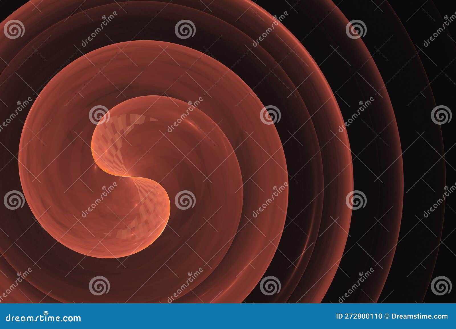 Dark Red Swirling Pattern of Crooked Waves on a Black Background. Stock ...
