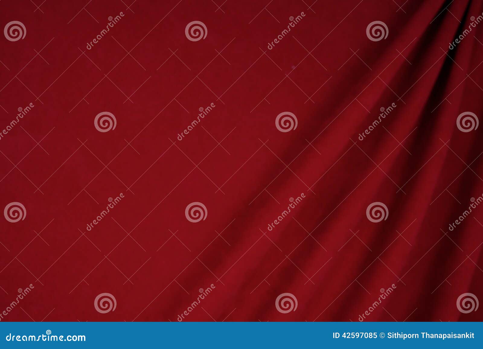 Dark Red Velvet Fabric Use for Backdrop Stock Image - Image of material ...