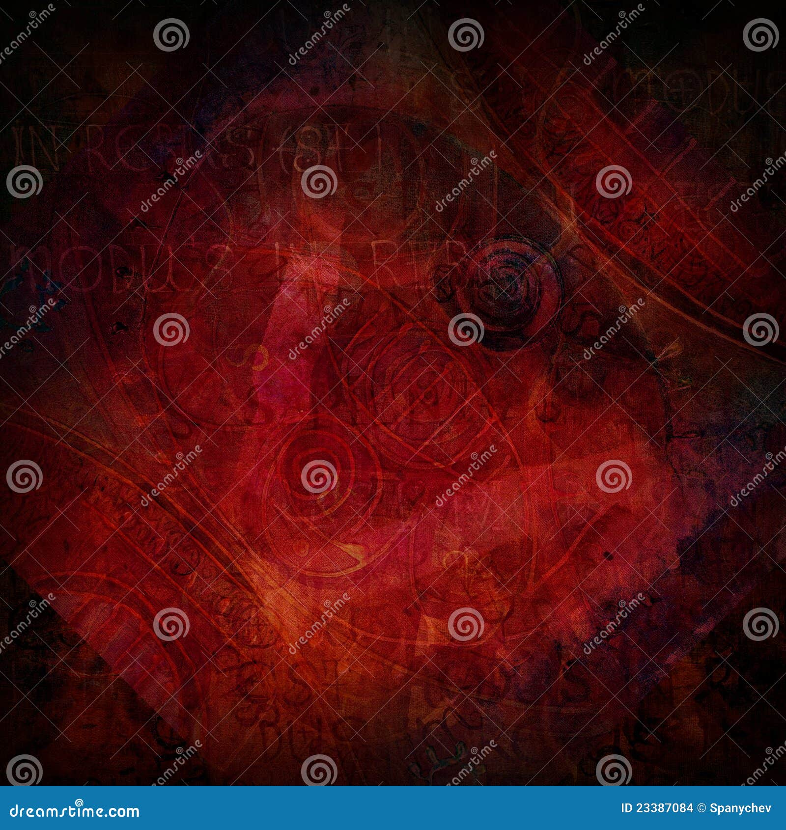 Dark Red Vintage Background Stock Illustration - Illustration of ...