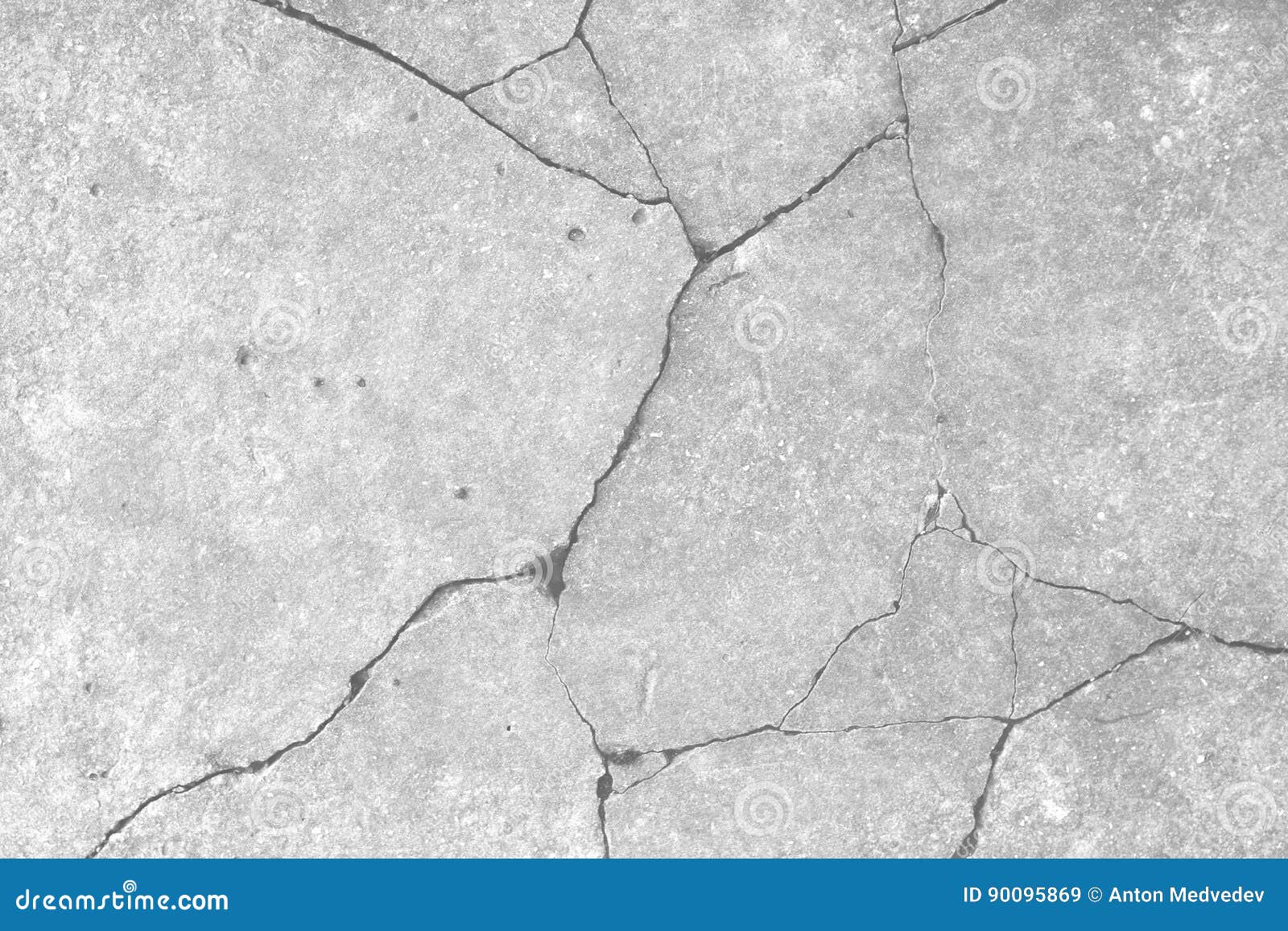 Dark Retro Cracked Concrete Texture Stock Image - Image of creative ...