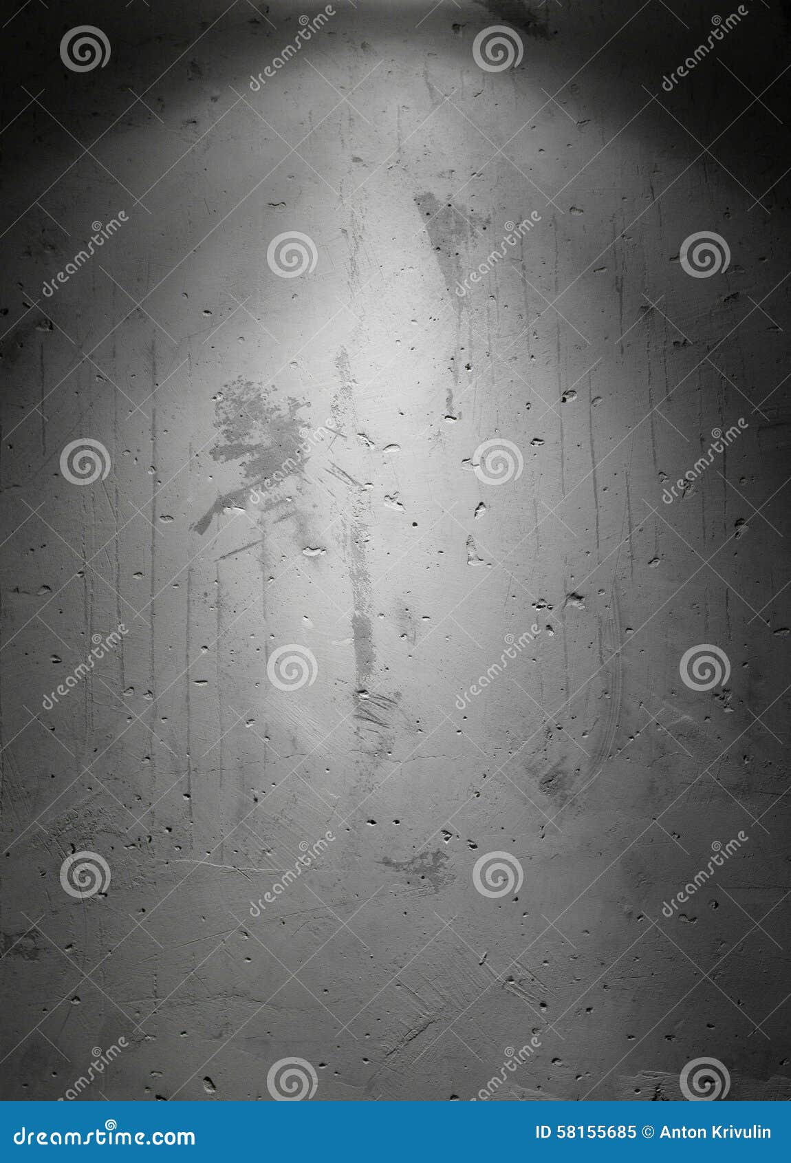 Dark room with spot light stock image. Image of room - 58155685