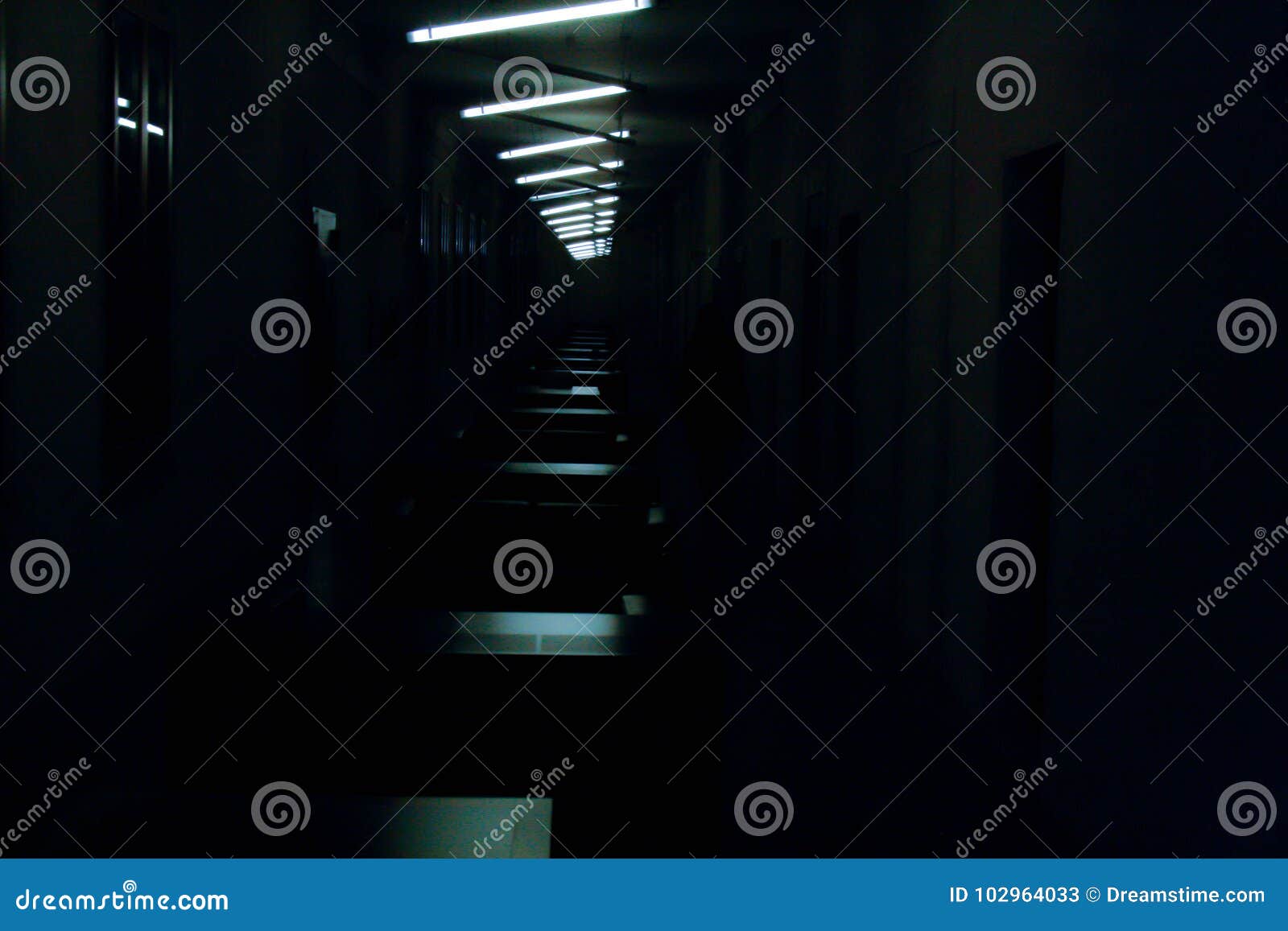 Dark room stock image. Image of girl, shadow, room, neon - 102964033