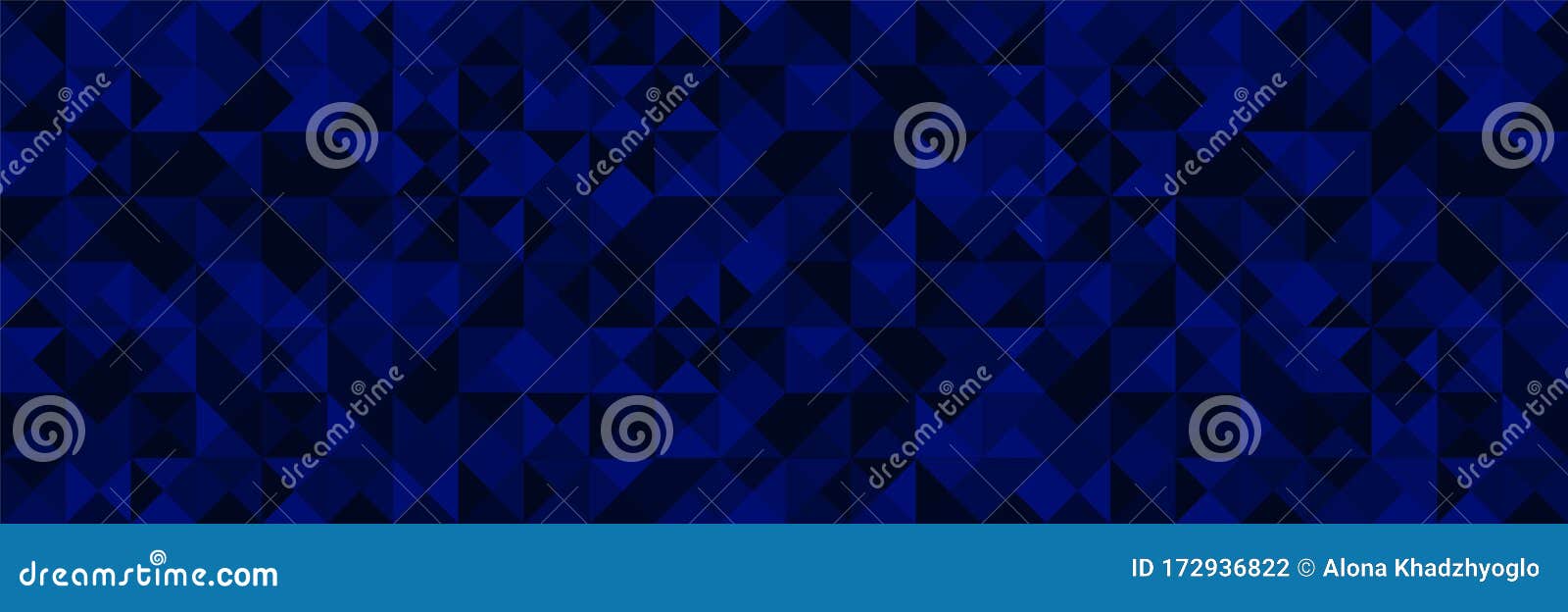 Dark Royal Navy Blue Geometric Universal Business Background. Stock ...