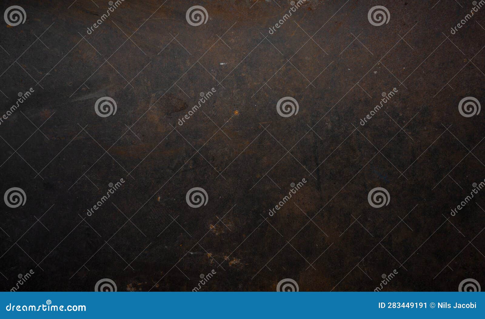 Dark Rust Metal Background Texture Stock Image - Image of solid ...