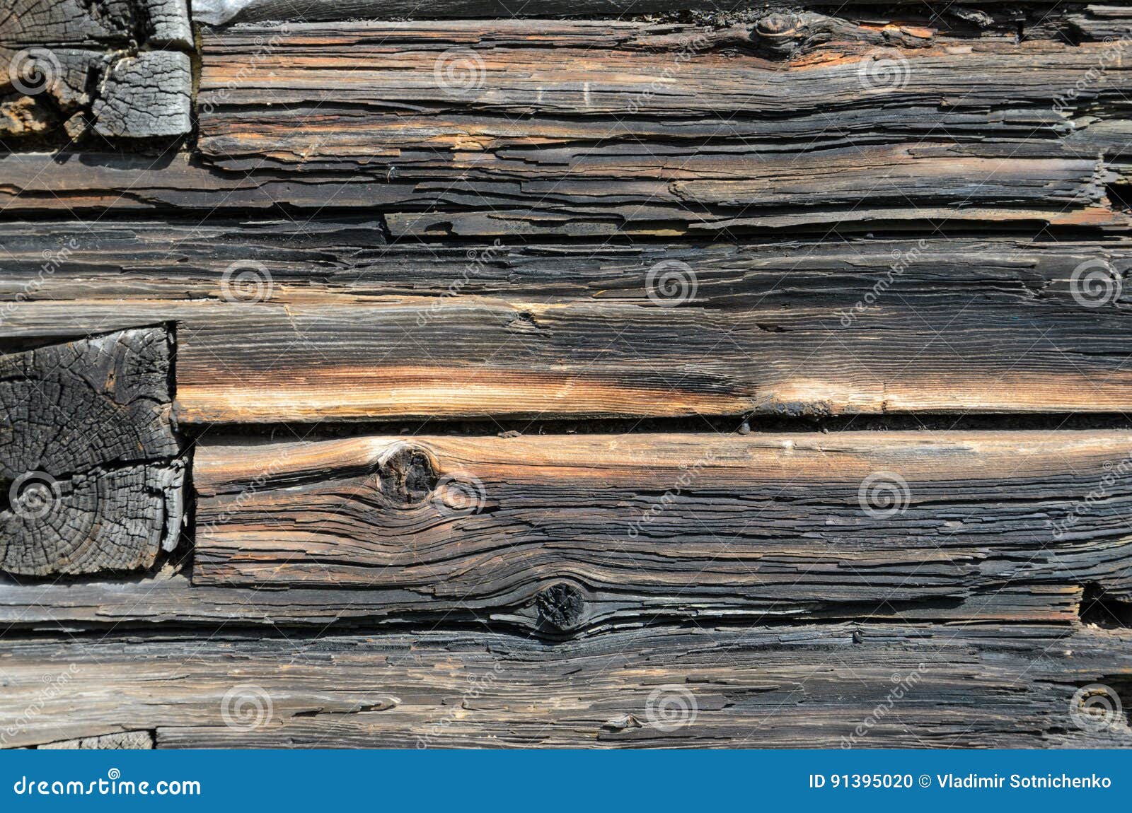 Dark Rustic House Log Wall stock photo. Image of carpentry - 91395020