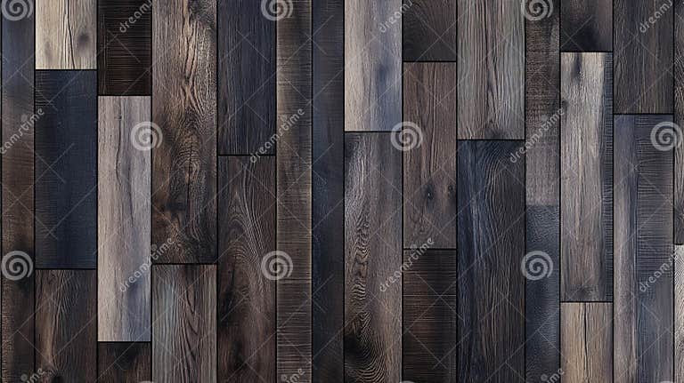 Dark Rustic Wood Plank Texture Seamless Pattern High Quality Image ...